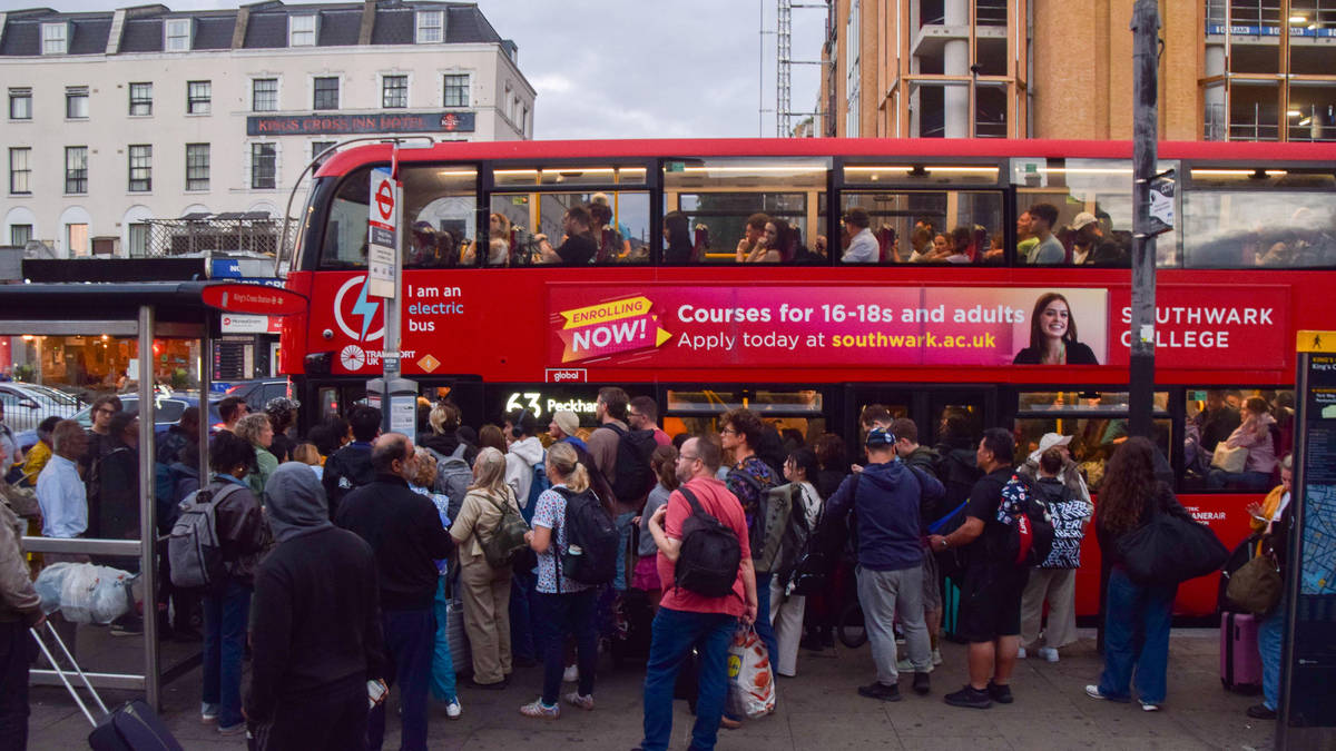 Misery and chaos for London commuters during Tube strike - as TfL ...