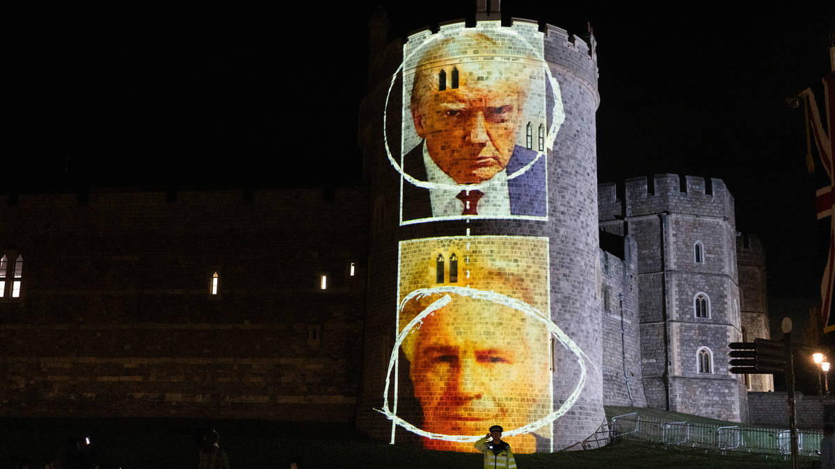 Four arrests after images of Jeffrey Epstein, Prince Andrew and Donald ...