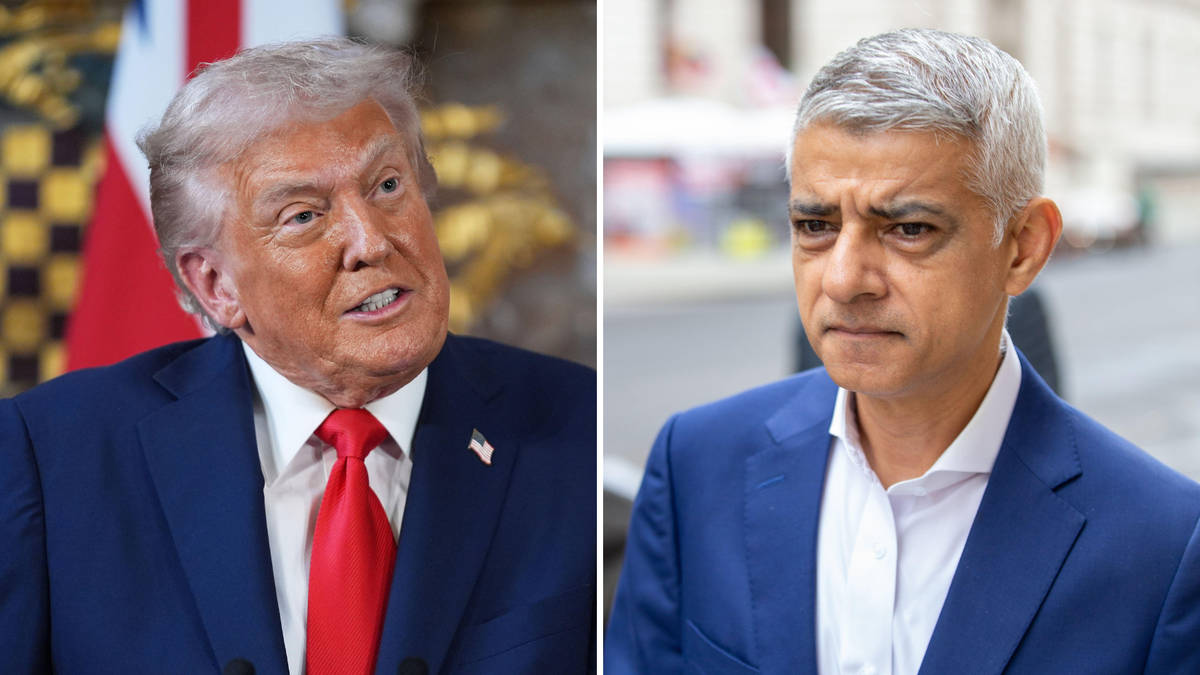 'Worst mayor in the world': Trump 'didn't want' Sadiq Khan to attend ...