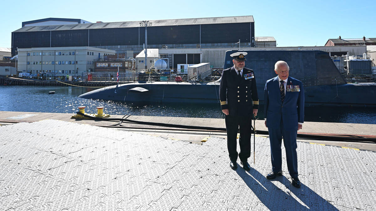 Charles meets 'Awesome Aggie': King welcomes Royal Navy’s latest ...