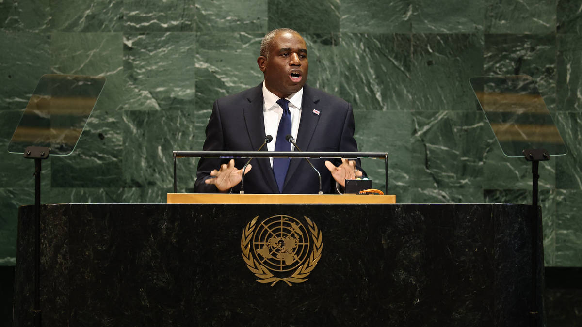 David Lammy describes situation in Gaza as 'indefensible' in United ...