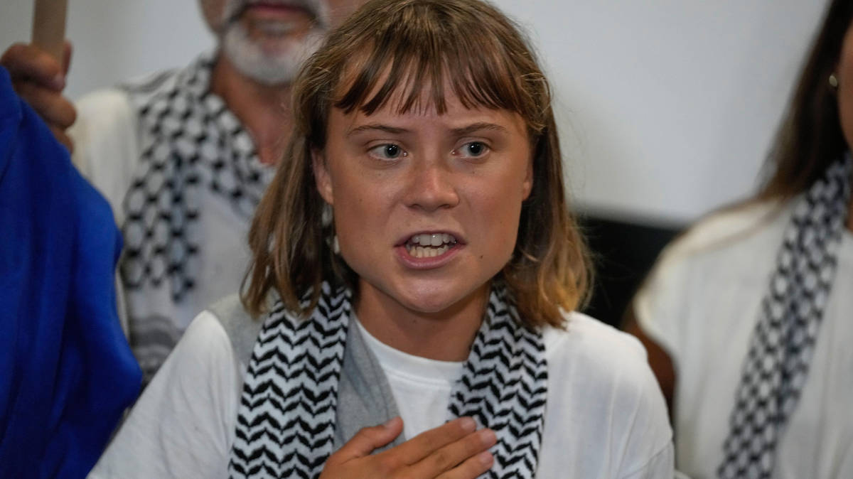 Greta Thunberg sparks backlash for using photo of starving Israeli ...