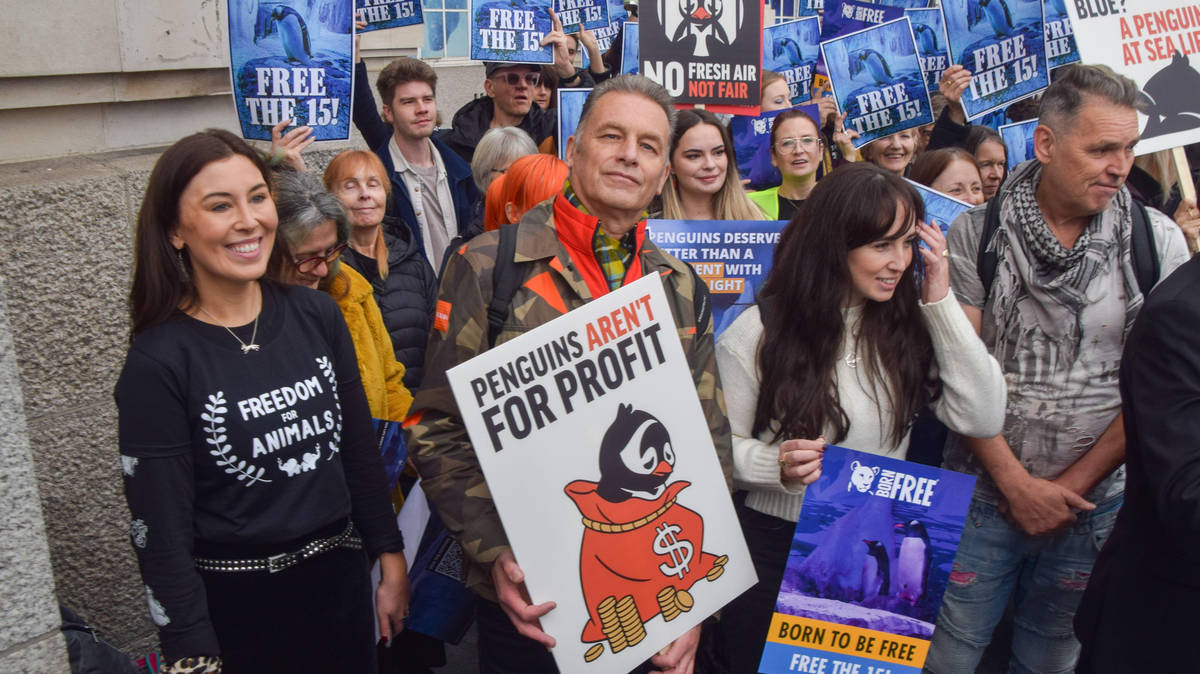 Chris Packham joins protest calling for London aquarium to free 15 ...