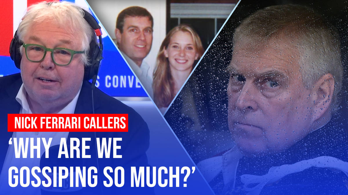‘It’s not fair’: Nick Ferrari callers react to Prince Andrew giving up ...