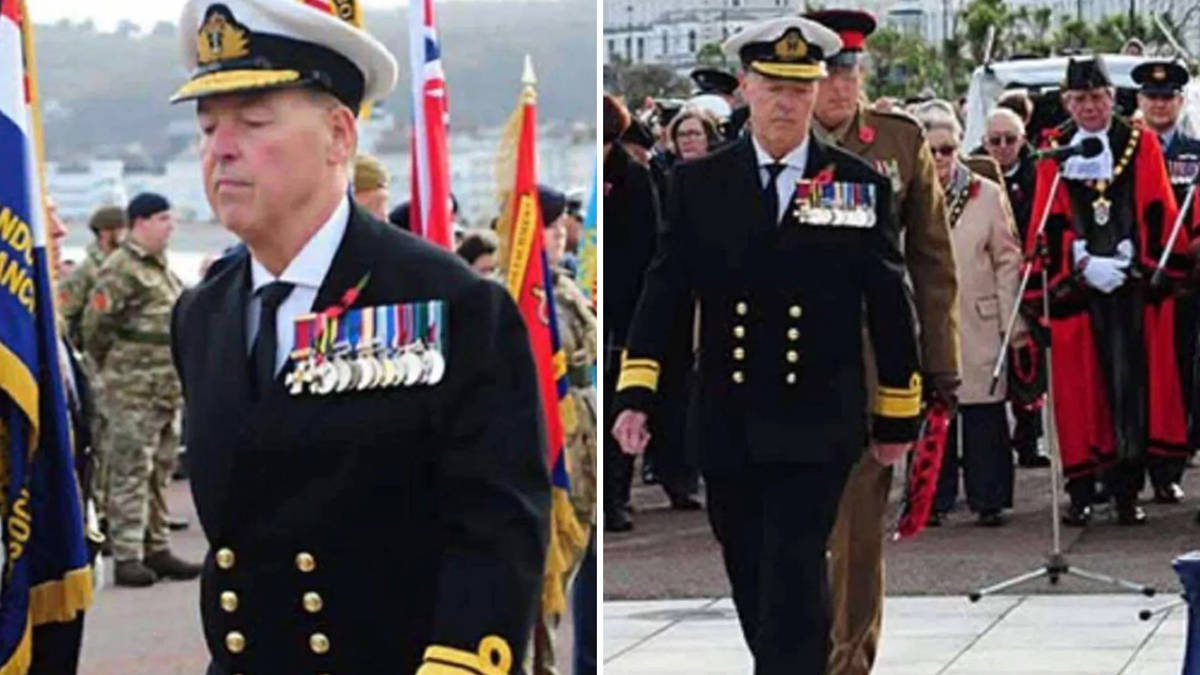 'Fake admiral' pleads guilty to blagging his way into Remembrance event ...