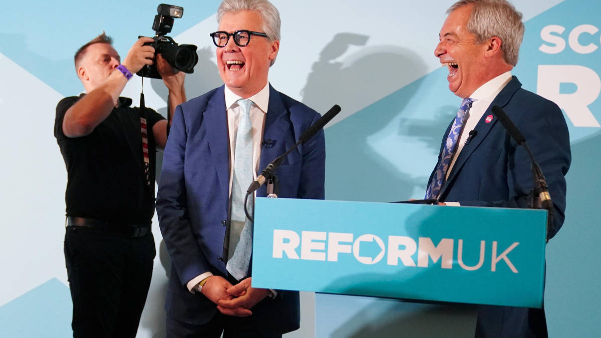 Tory Lord defects to Reform and launches campaign for Holyrood | LBC