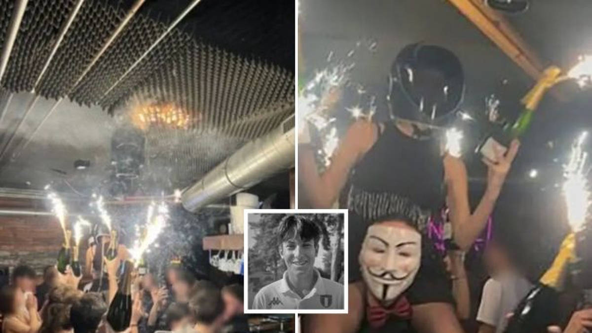 New photos show moment fire takes hold at Swiss ski resort killing at ...