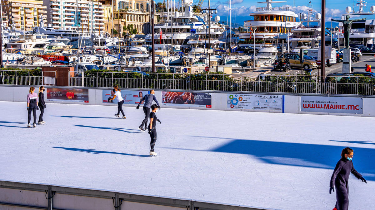 Monaco’s Ice Party returns to Port Hercule rink | Riviera Radio