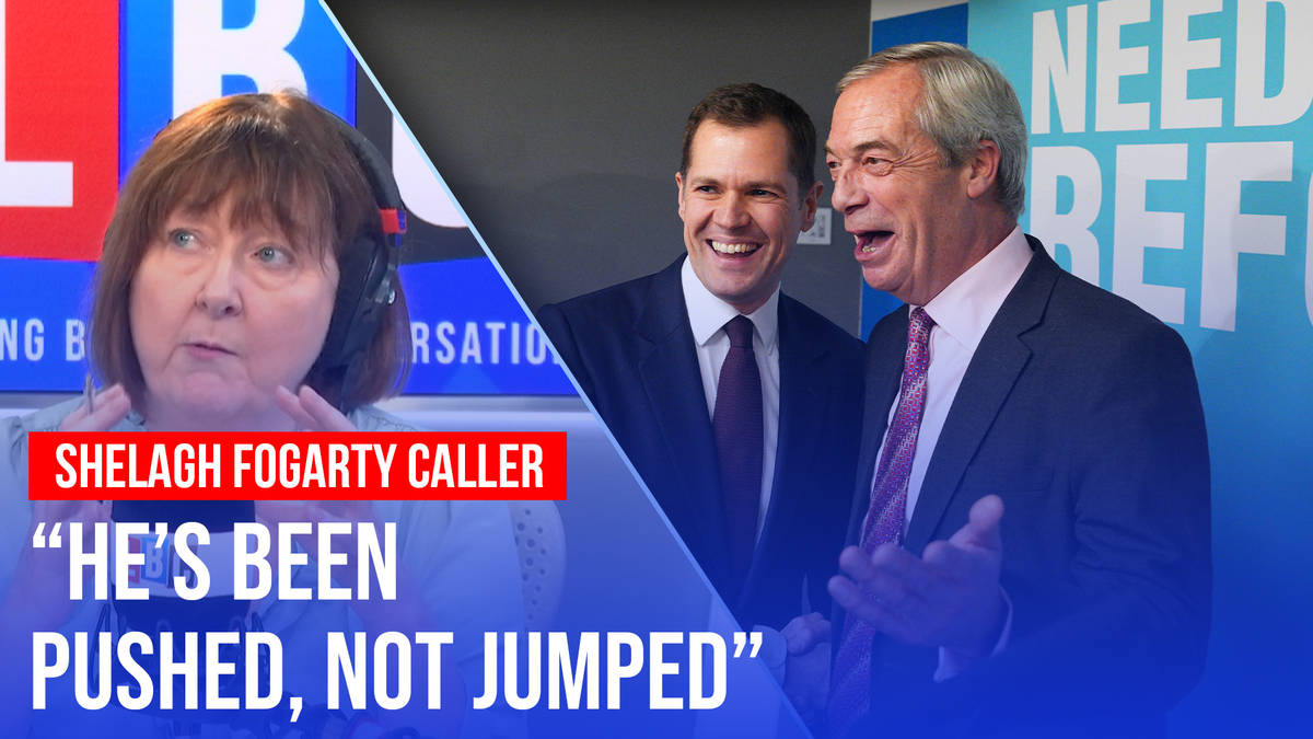 Caller John reacts to Robert Jenrick’s defection to Reform UK | LBC