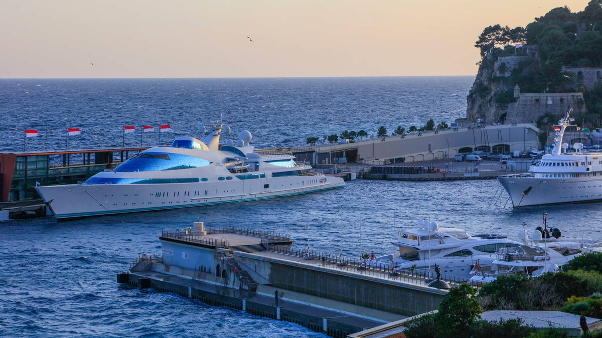 141-metre former warship turned superyacht dazzles in Monaco | Riviera ...