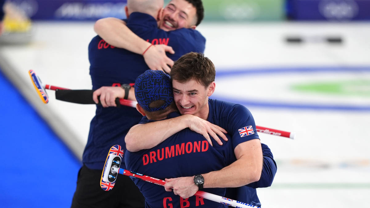 Great Britain’s men’s curling team beat Swiss to set up clash with ...