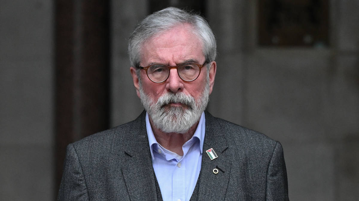 Gerry Adams says he 'never held role or rank in the IRA' | LBC
