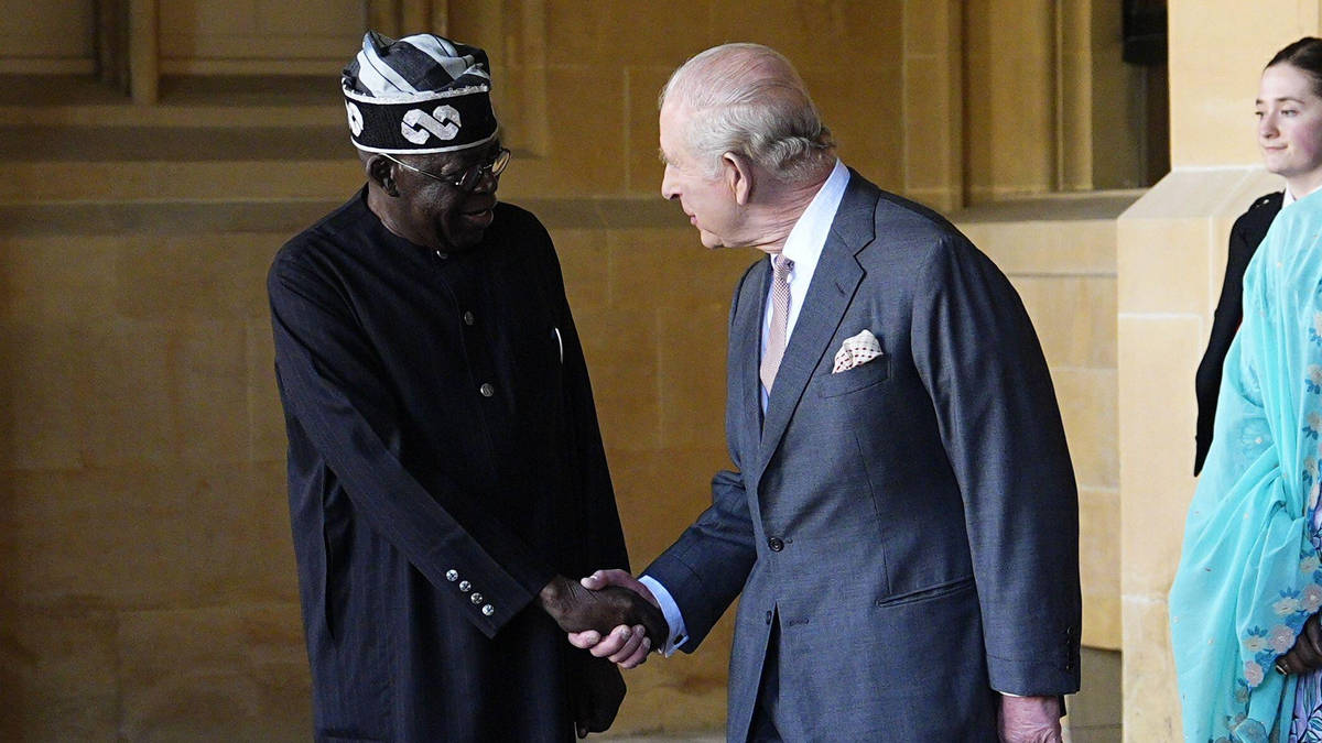 Charles bids farewell to Nigerian president after glittering state ...