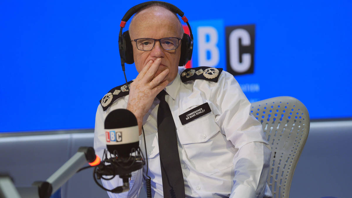 Sir Mark Rowley calls for 'strict and clear laws' on 'pro-Iran ...