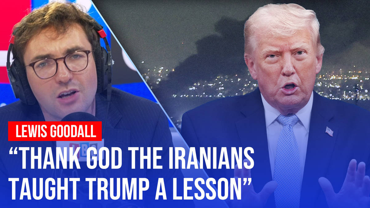 Lewis Goodall reminds caller Ali of Iranian threat as he celebrates the ...