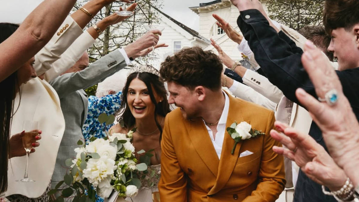 Conor Maynard is married, as singer weds Kitty Bertrand after a six ...
