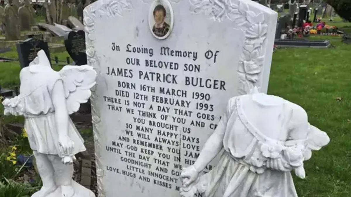 Man, 78, arrested after grave of murdered toddler James Bulger ...