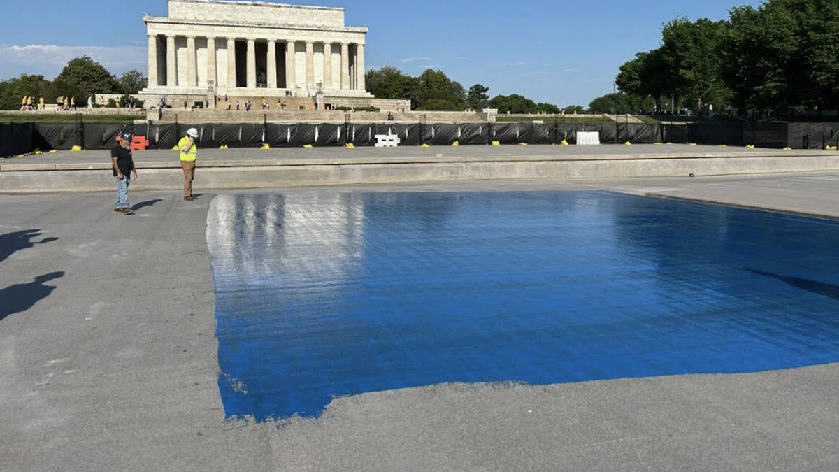 Trump tackles revamp of Lincoln Memorial icon | LBC