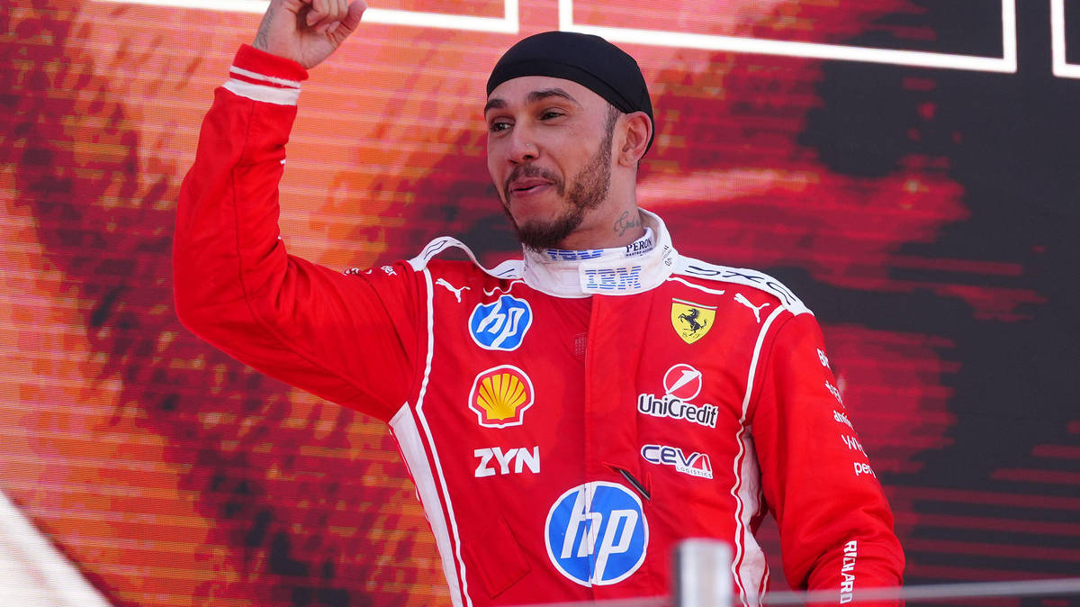 Lewis Hamilton secures first Grand Prix win for Ferrari in Barcelona | LBC